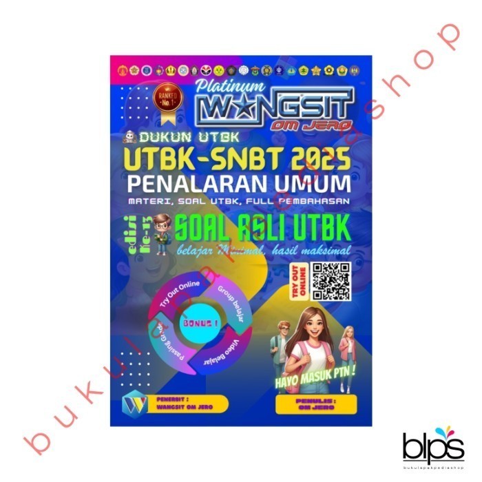 Jual Buku Wangsit Om Jero Utbk Snbt Paket Tps 2025 / Buku Wangsit 2025 Terlaris 100 % Original ...