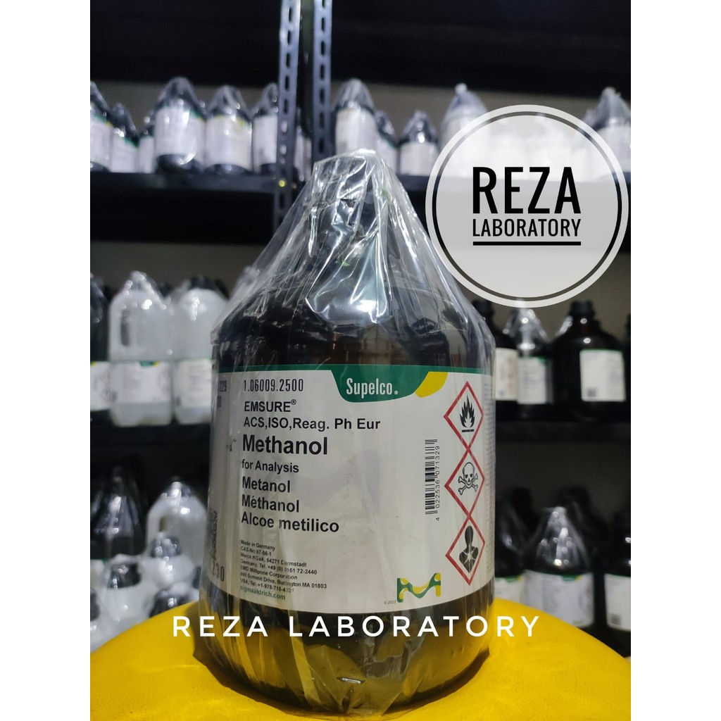 Jual Methanol 500mL | metanol CH3OH | metil alkohol Pro Analis Merck ...
