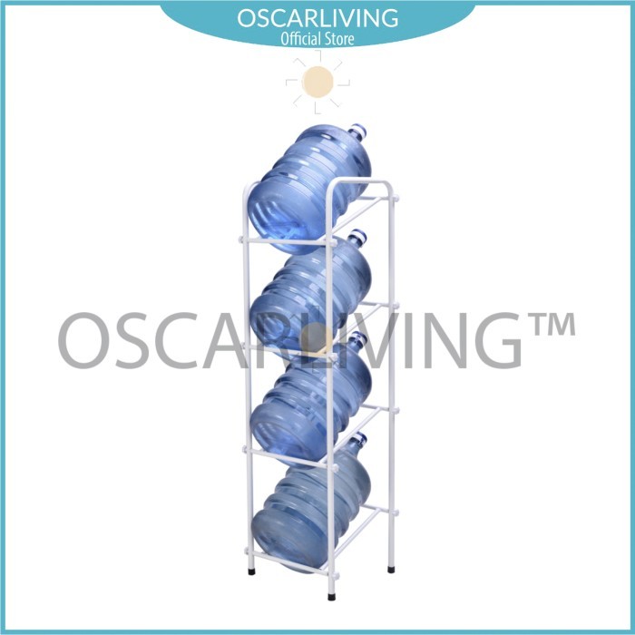 Jual Rak Galon 4 Tingkat Mami1 M-G04 / Gallon Holder 4 Tiers | Shopee ...