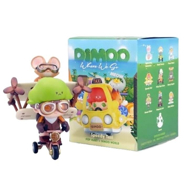 Jual Figure Pop Mart DIMOO DREAM GLIDER PopMart Where We Go World Wind ...
