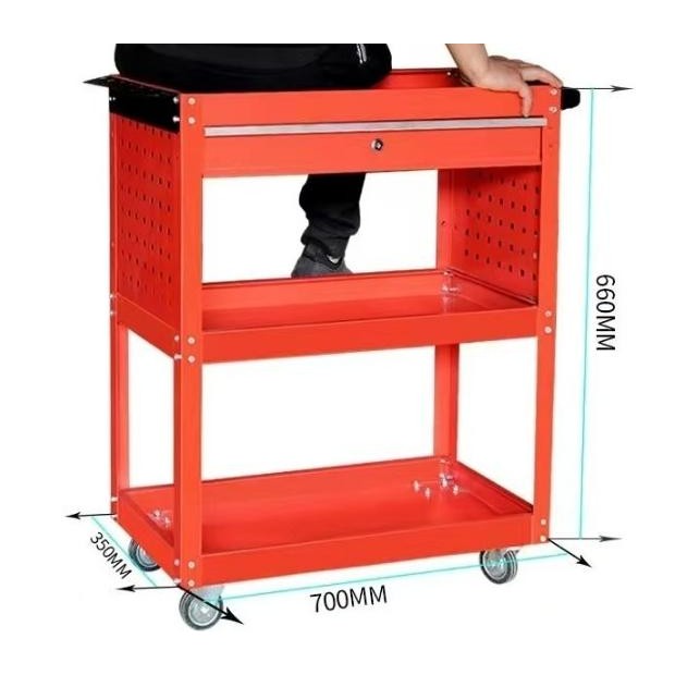 Jual TROLI BENGKEL RAK 3 SUSUN PERKAKAS TROLLY TROLLEY KABINET MULTI ...