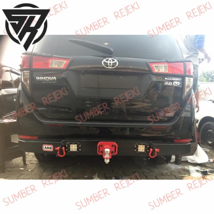Jual TOWING BELAKANG BESI INNOVA REBORN MODEL OFFROAD LAMPU SOROT LED ...