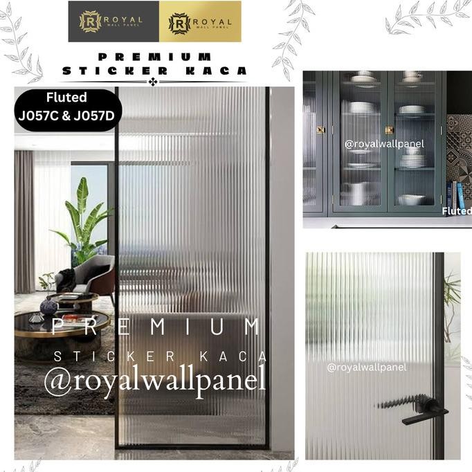 Jual STICKER KACA MORU ROYAL REEDED ATAU FLUTED PREMIUM | Shopee Indonesia