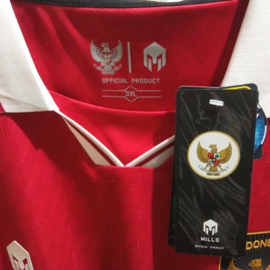 Jual Sale Jersey Timnas Indonesia Mills Player Issue Original | Shopee ...