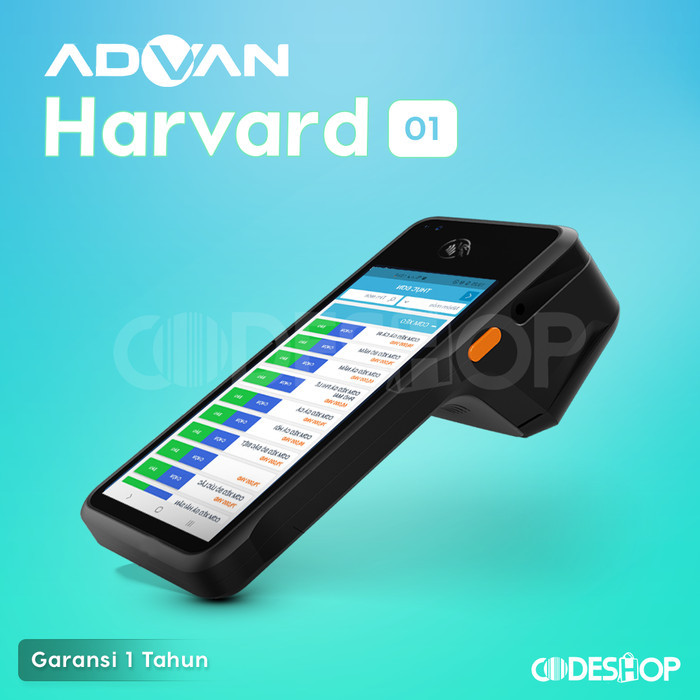 Jual MESIN KASIR ANDROID POS ADVAN HARVARD THERMAL PRINTER 58MM 4G WITH ...