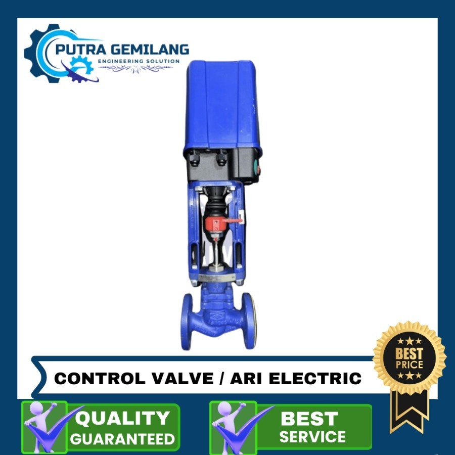 Jual 2 1/2" inch / CONTROL VALVE ARI ELECTRIC ACTUATED / ORIGINAL ...