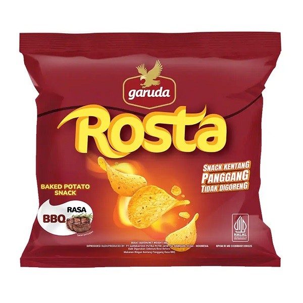 Jual GARUDA ROSTA SNACK PANGGANG RASA BBQ 60 GR | Shopee Indonesia