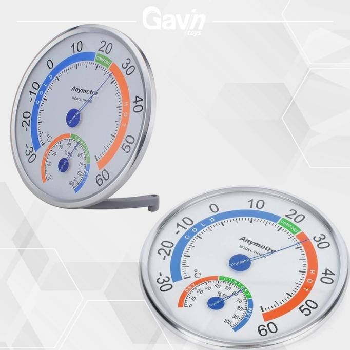 Jual Thermometer Ruangan Besar Hygrometer Termometer Suhu Udara Rumah ...