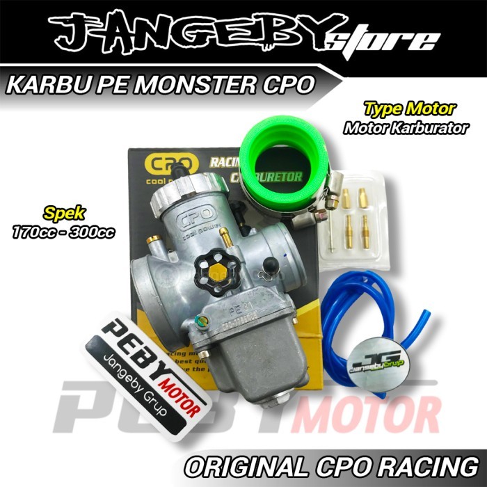 Jual Karbu PE CPO Monster Powerjet 31 33 ORIGINAL COOL POWER RACING ...