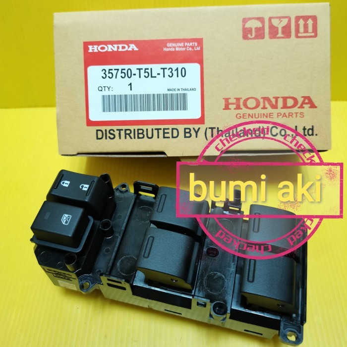 Jual Saklar Power Window Kanan Original Honda Jazz Gk5 City Gm6 Hrv ...