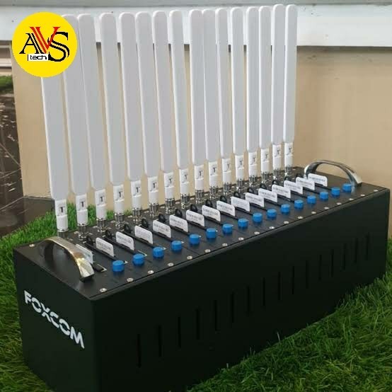 Jual NEW Modem pool FOXCOM 4G 16port usage data kuota garansi second | Shopee Indonesia