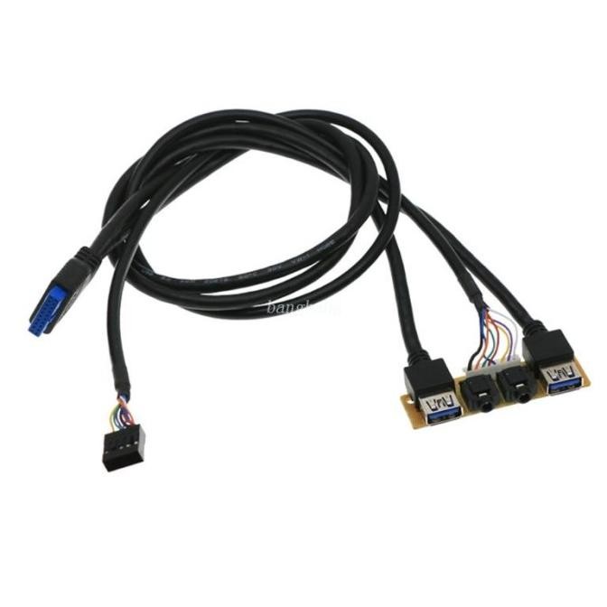 Jual Kabel Bang Komputer Pc Untuk Case Pcb Front Panel Usb3.0+Usb2.0 ...