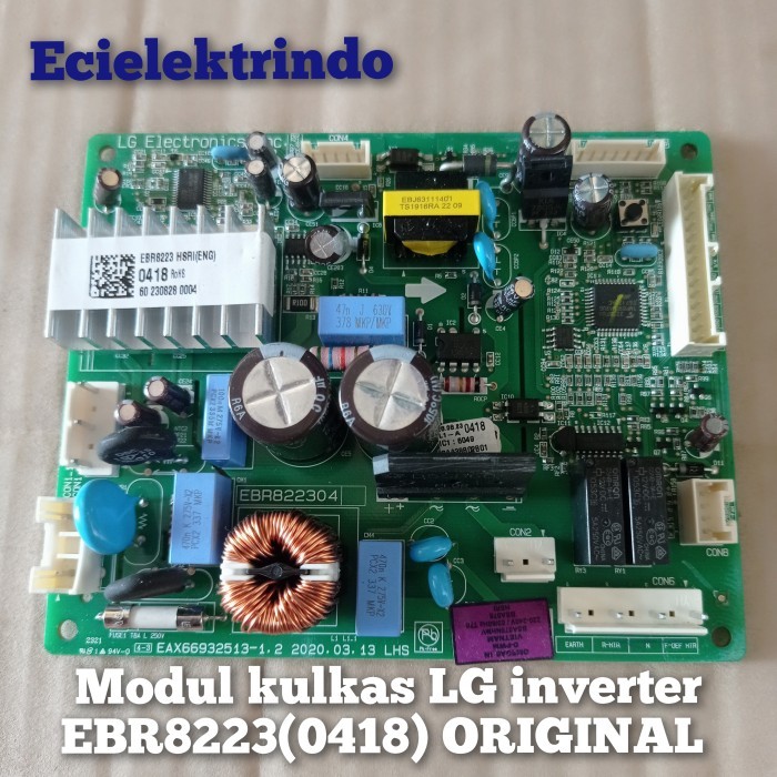 Jual MODUL PCB KULKAS LG INVERTER EBR8223(0418) ORIGINAL | Shopee Indonesia