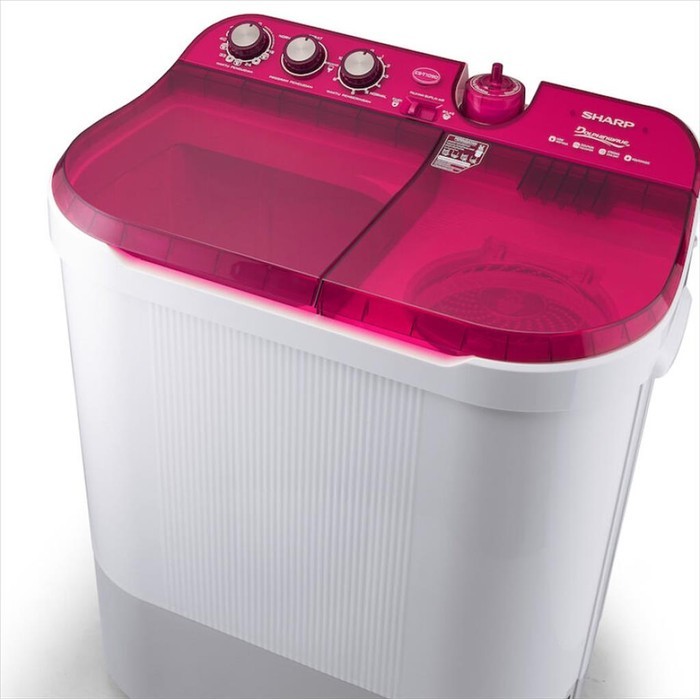 Jual MESIN CUCI 2 TABUNG SHARP EST1090PK / 1090 KAPS.10 KG ...