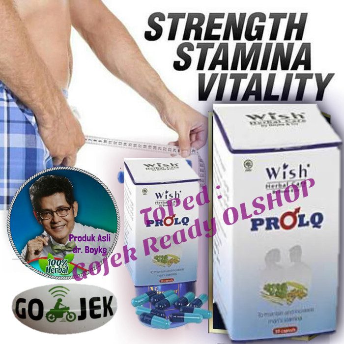 Jual Promo!! Prolq / Pro Lq Original Asli Dr. Boyke ( Hemmer Of Vig ...