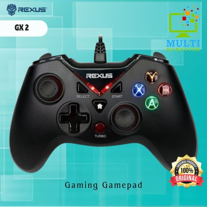 Jual Rexus Gladius GX2 Pro Stick Gaming Gamepad Controler USB PC ...