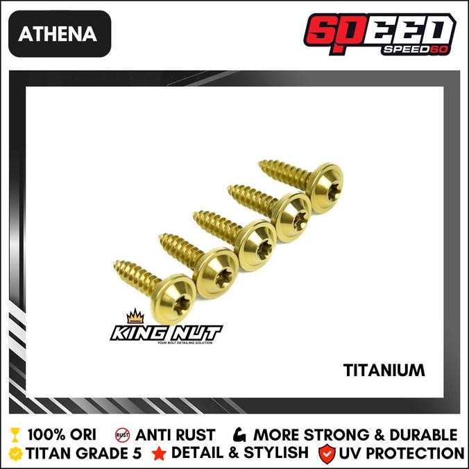 Jual titanium probolt baut filter kasar honda beat vario pcx scoopy adv stylo spacy new grade 5 ...