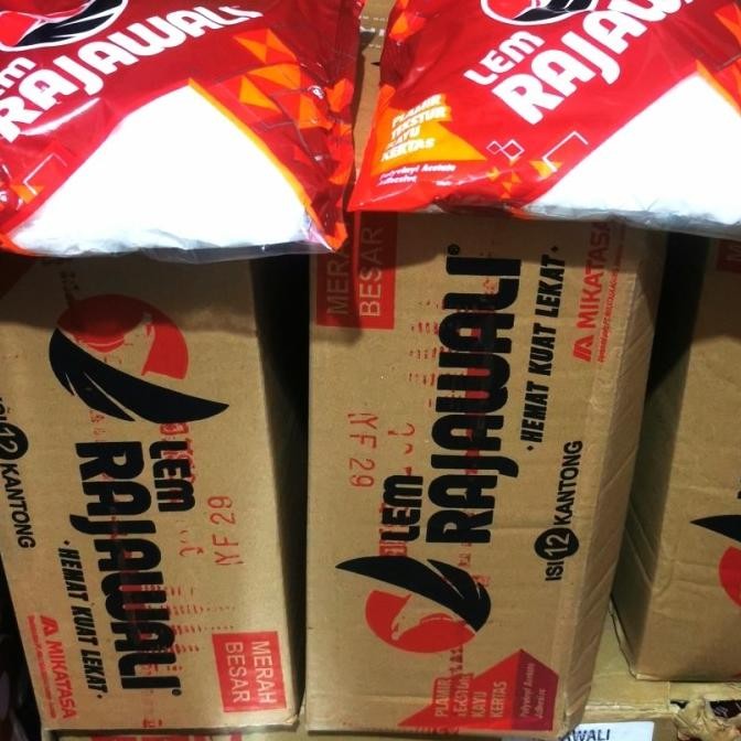 Jual Terbaru Lem rajawali putih plamuur plamir lem kayu 700 gram 1 dus ...