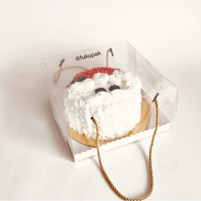Jual tali - box mika tali 20x20,kotak kue roti,tart, chiffon, cake ...