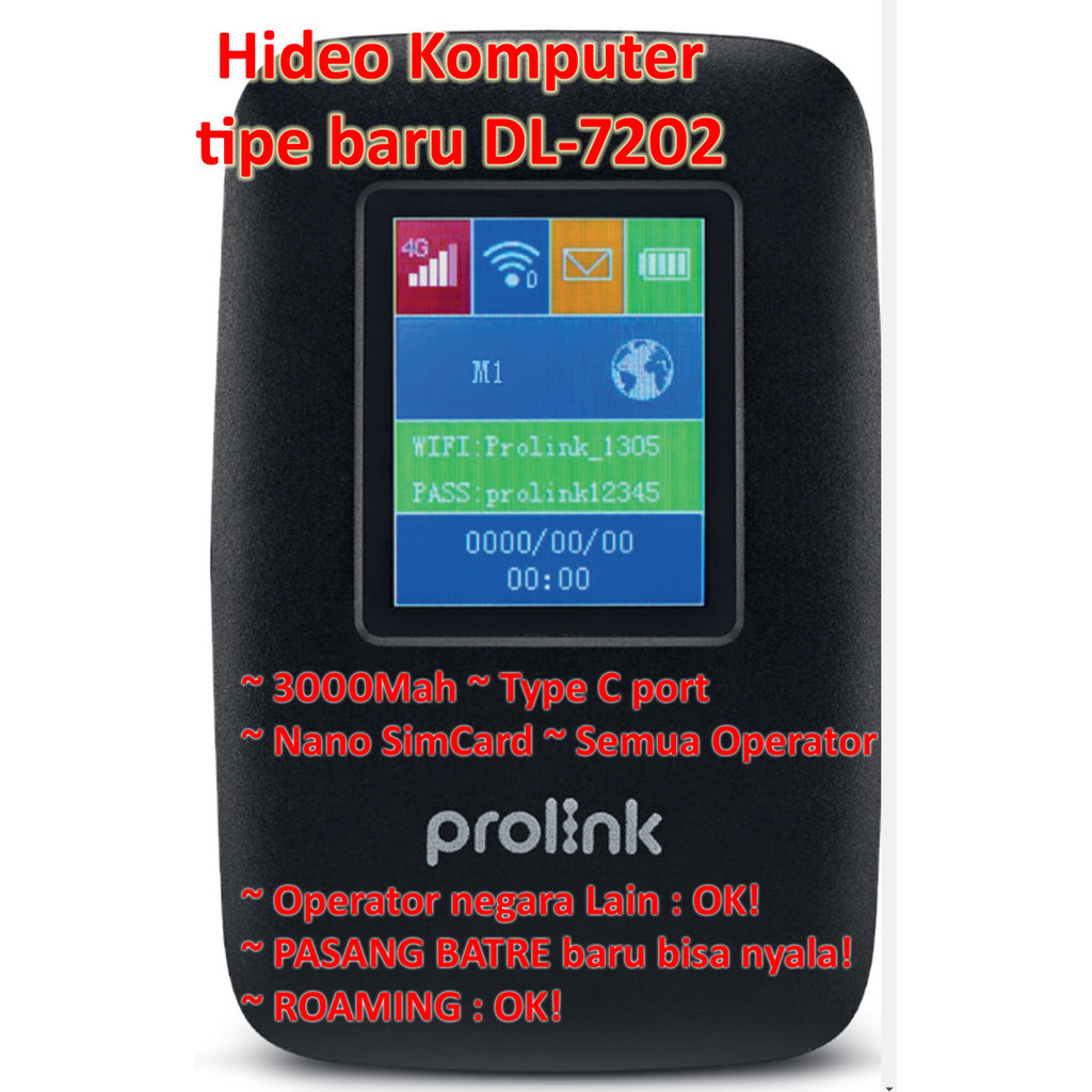Jual MODEM PROLINK 4G PRT7011L MIFI PROLINK 4G 150MBPS | Shopee Indonesia