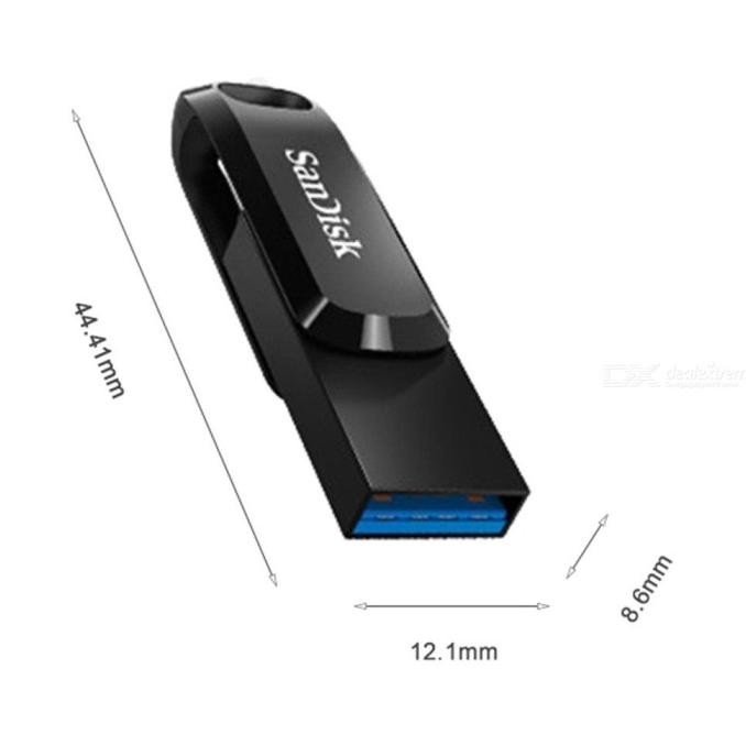 Jual Sandisk OTG 32GB USB Type-C USb 3.1 Ultra Dual Drive Go | Shopee ...