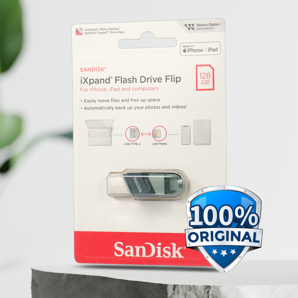 Jual iXpand Dual Drive Flip USB 3.1 Gen 1 Lightning - SDIX90N 64GB ...