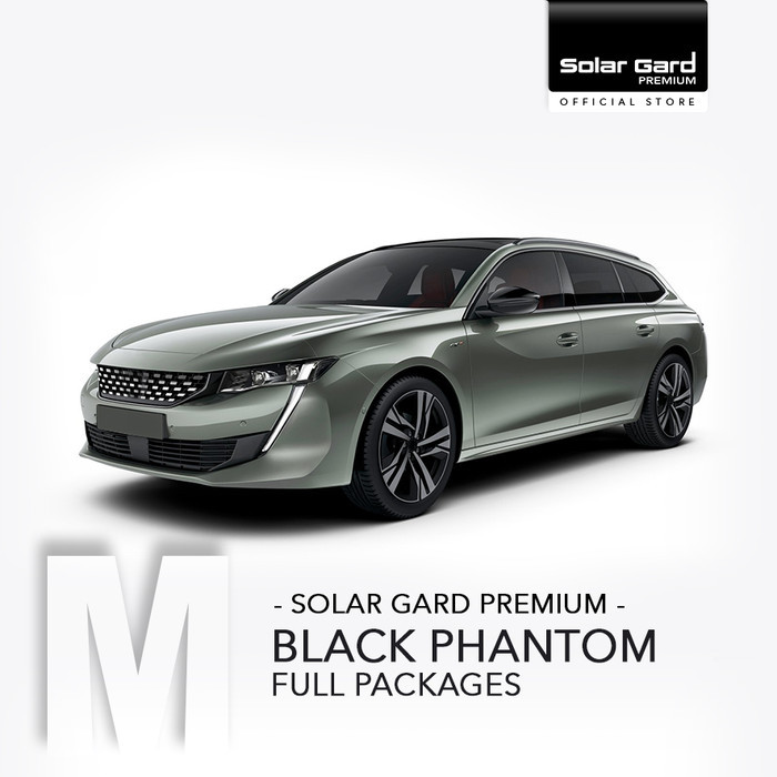 Jual Solar Gard Premium BLACK PHANTOM Medium M Sedang Full Kaca Film | Shopee Indonesia