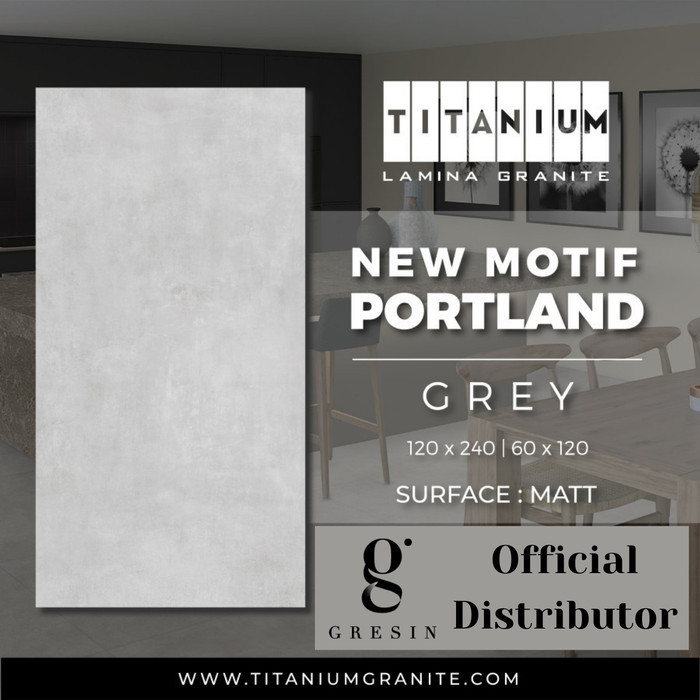 Jual Portland Grey Titanium 60x120 Matt Titanium Granite Tile | Shopee ...