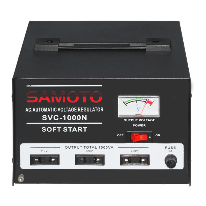 Jual Promo Stabilizer Samoto 1000Va Stavolt Listrik Svc-1000N Single ...