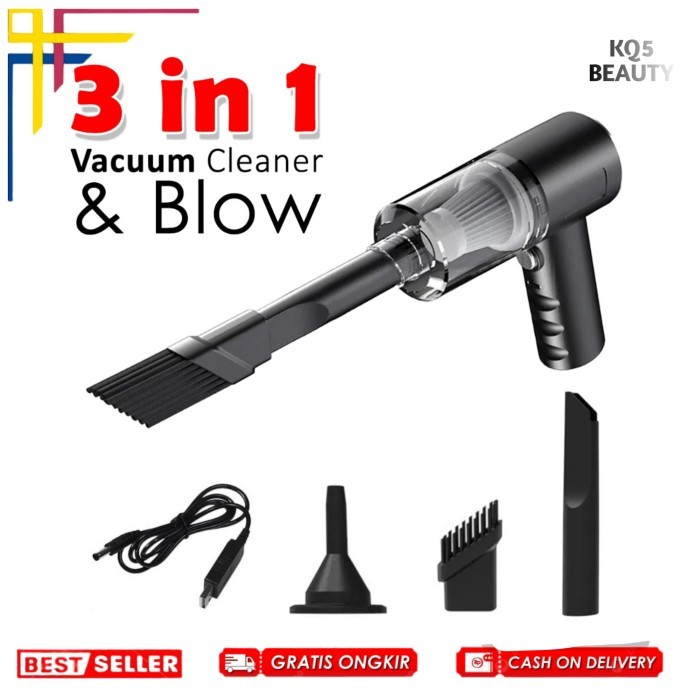 Jual PROMO ORIGINAL Vacuum Cleaner Blower 3 in 1 Portabel Alat Penyedot ...