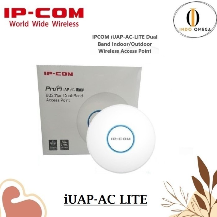 Jual IPCOM iUAP-AC-LITE 802.11ac Dual-Band Access Point IP-COM iUAP AC LITE UAP AC LITE | Shopee ...