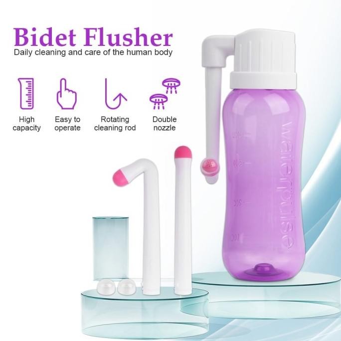 Jual Baru Waterpulse Portabel Travel Intimate Feminime Wash Botol Cebok ...