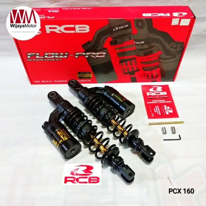 Jual Shock RCB Flow Pro PCX 160 PCX160 365 mm | Shopee Indonesia