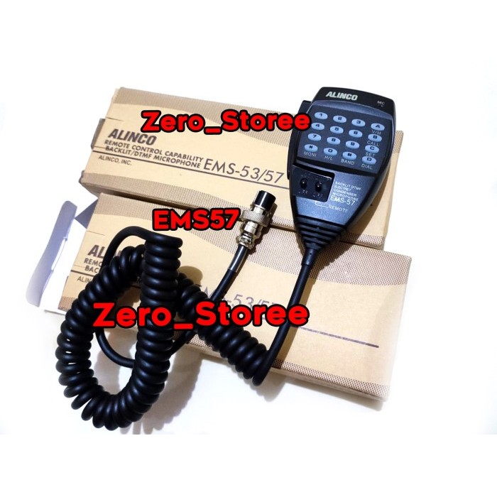 Jual HandMic Alinco EMS-57 Mic Rig DR-135 Hand Mic Alinco DR135 MIG EMS57 | Shopee Indonesia