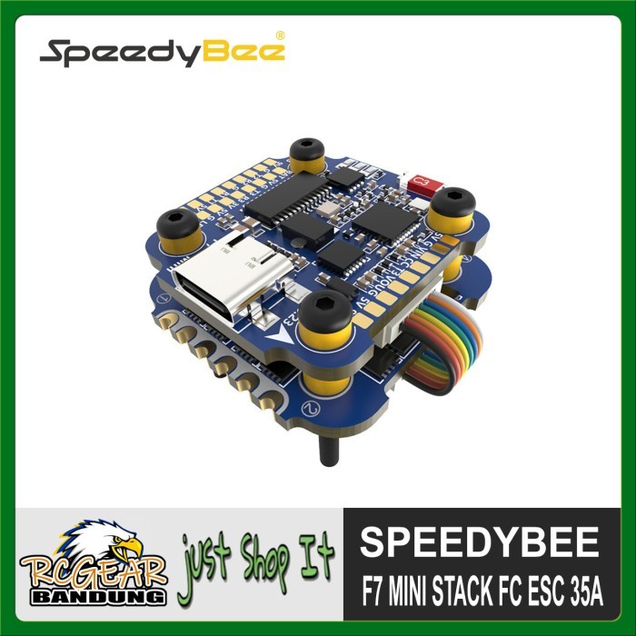 Jual SpeedyBee F7 Mini 35A 3-6S 20x20mm Stack Flight Controller FC ESC ...