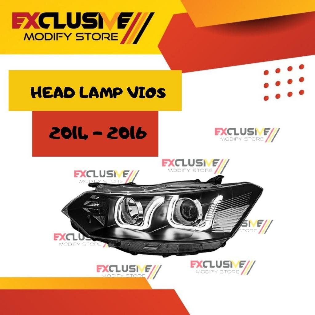 Jual Head Lamp Toyota Vios Gen 3 2013 - 2018 ( Belum Termasuk Hid ...