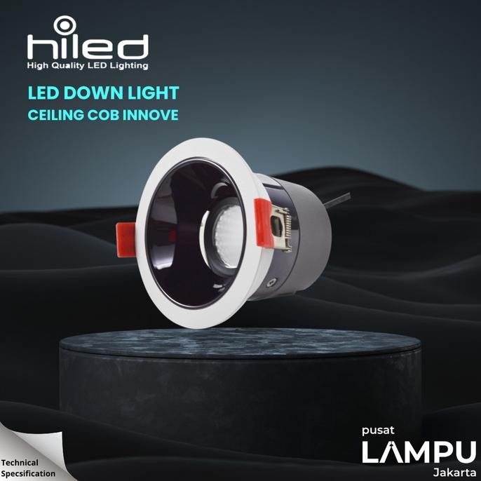 Jual HILED Ceiling COB INNOVE Spotlight Downlight 7watt 10watt 12watt ...