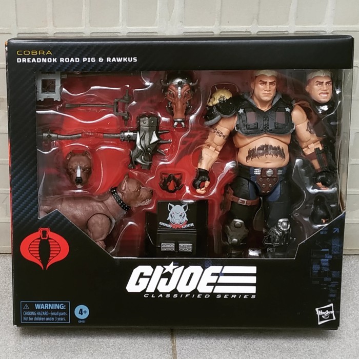 Jual HASBRO GI-JOE CLASSIFIED SERIES DREADNOK ROAD PIG & RAWKUS GIJOE ...