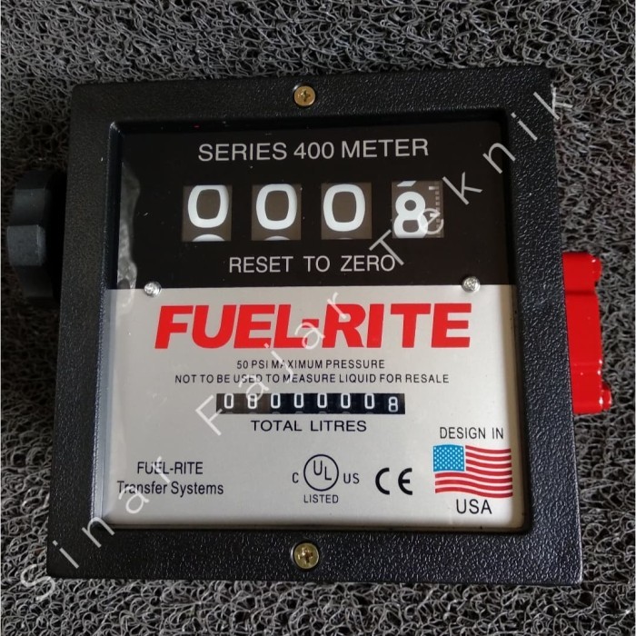Jual Meteran Solar Flow Meter 4 Digit 1.5" Fuel-Rite | Shopee Indonesia
