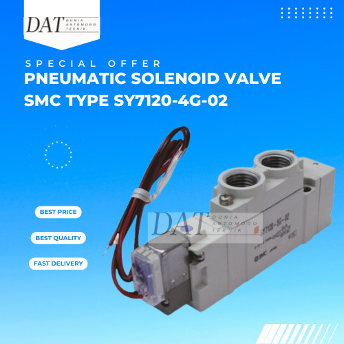 Jual Solenoid Valve Smc Sy7120-4G-02 Selenoid Valve Sy 7120 4G 02 Ac ...