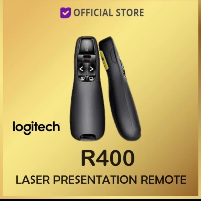 Jual Logitech r400 Logitech presenter wireless presenter laser point ...
