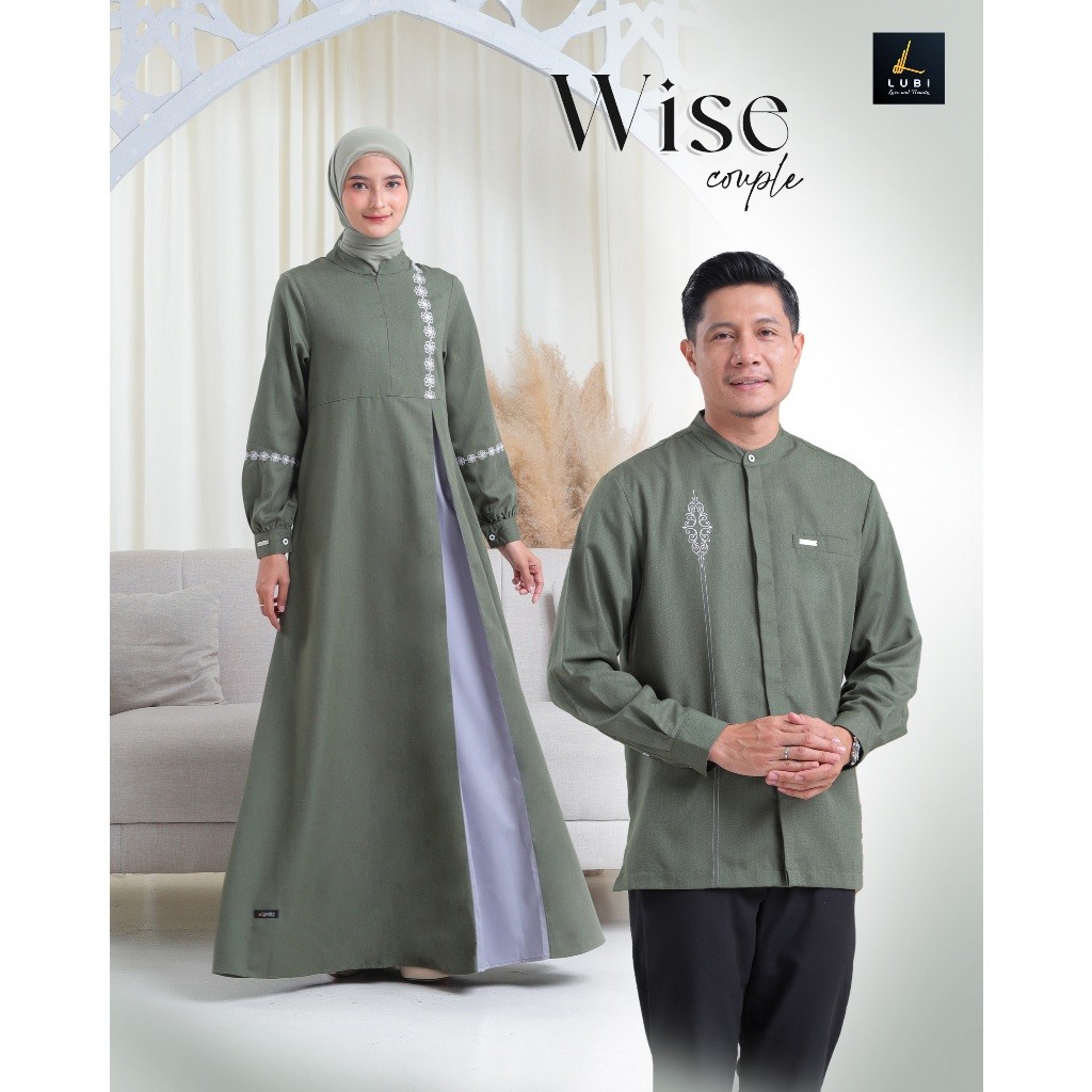 Jual Couple Wise Lubi Baju Koko dan Gamis Couple Wise Lubi Couple Lubi ...