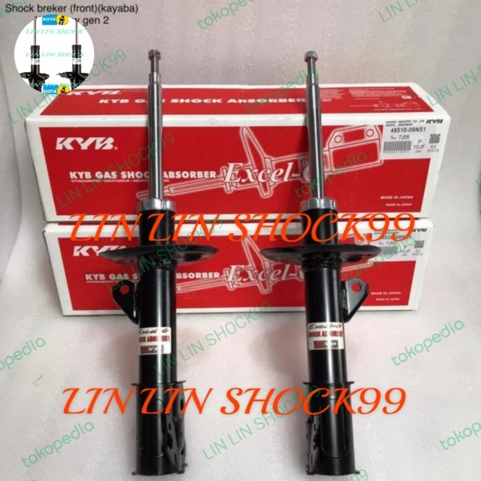 Jual Shockbreaker Yaris Depan Tahun 2006-2011/New Vios Gen 2 Merek Kayaba | Shopee Indonesia