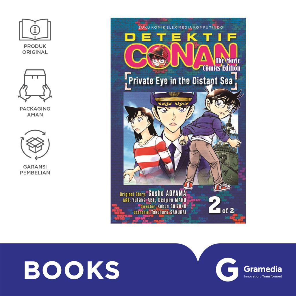 Jual Komik Detektif Conan The Movie: Private Eye in the Distant Sea 02 | Shopee Indonesia