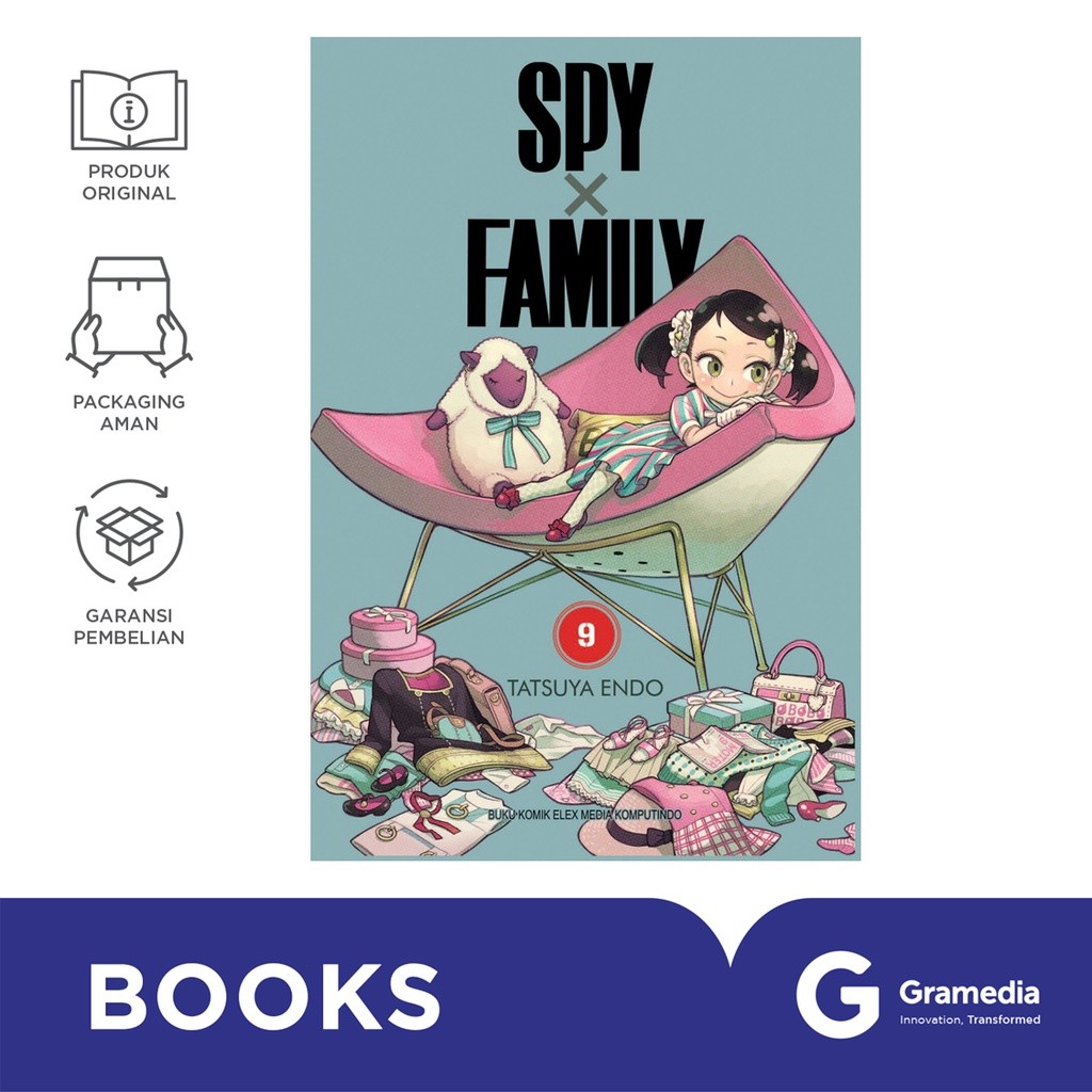 Jual Komik Spy x Family 09 (Endo Tatsuya) | Shopee Indonesia