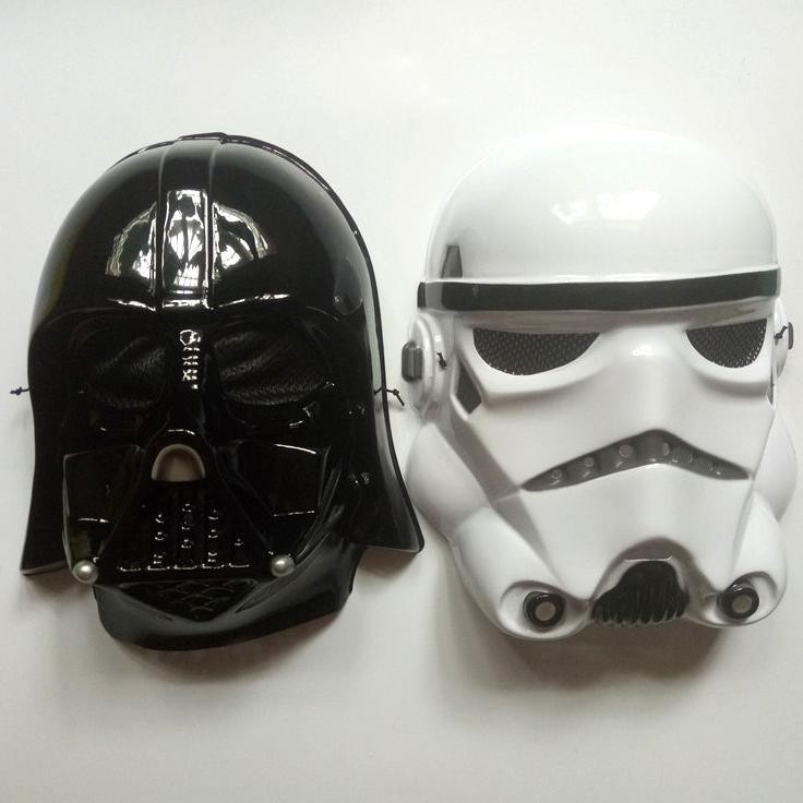Jual VIRAL TOST TOPENG STAR WARS BLACK WHITE SOLDIER PRAJURIT COSPLAY ...