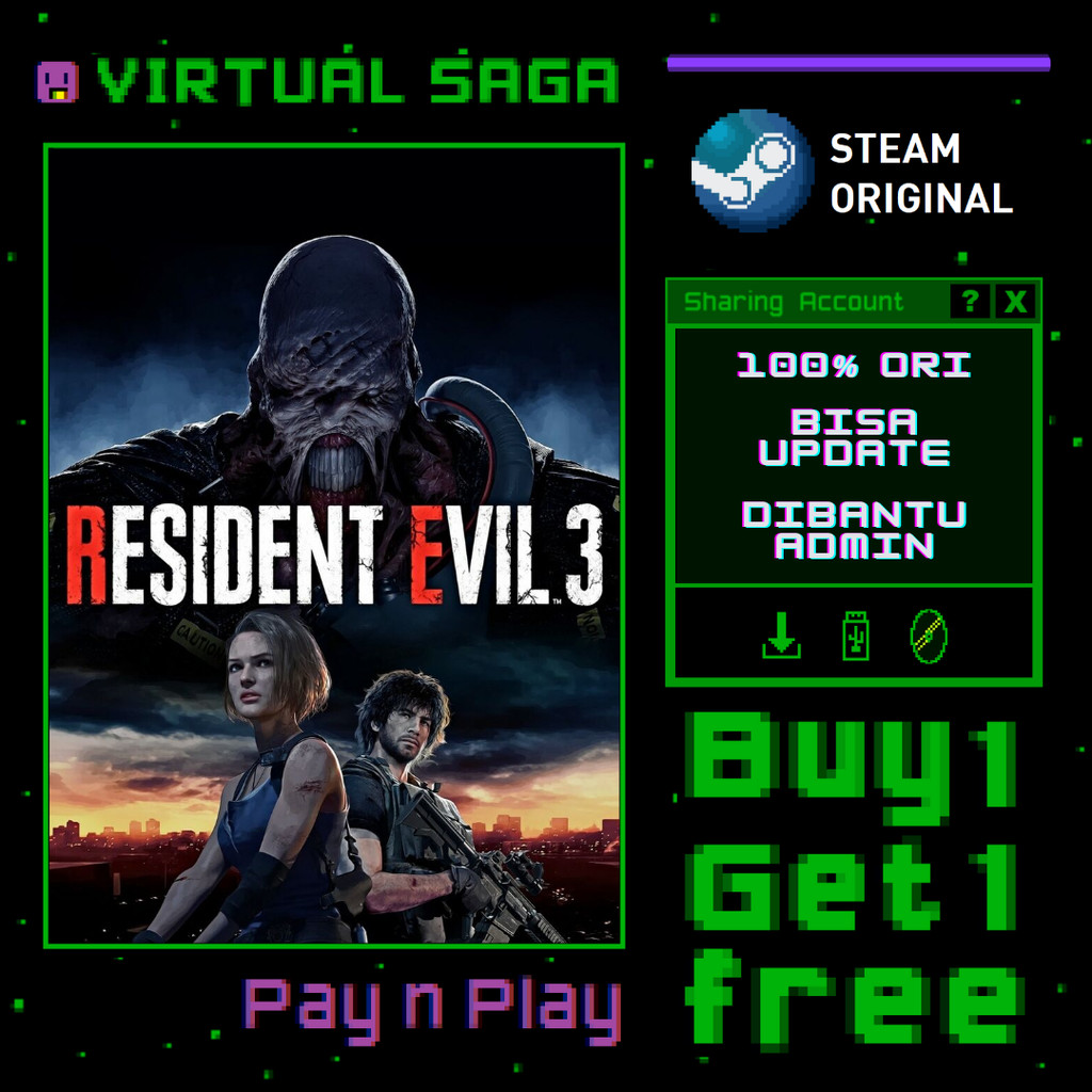 Jual Resident Evil 3 Remake Sharing PC Game RE III | Shopee Indonesia