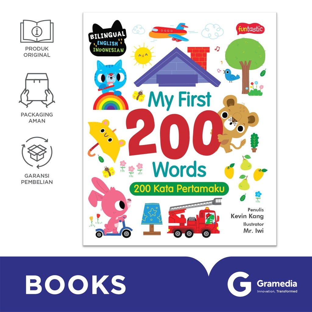 Jual Buku My First 200 Words - 200 Kata Pertamaku (YeaRimDang) | Shopee ...