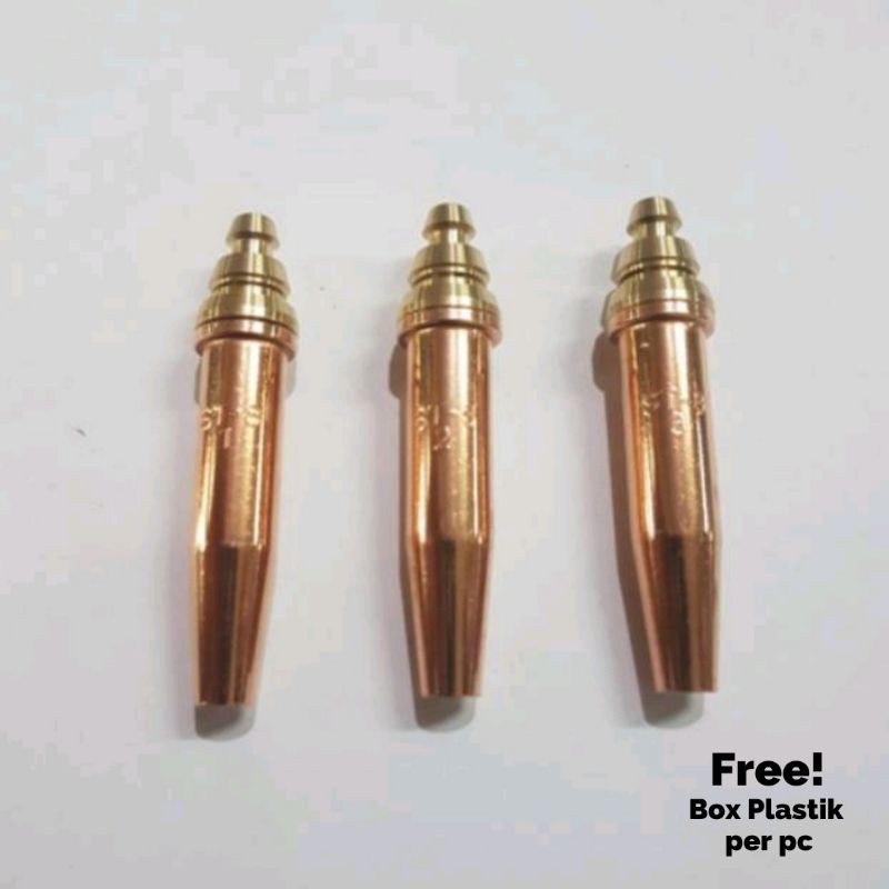 Jual Cutting Tip Type Strong 8 St8 No 1/2/3/4 Tips Mata Nozzle Blander ...