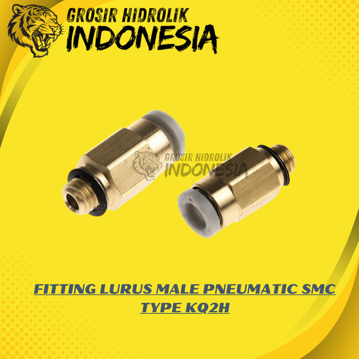 Jual KQ2H 06-M5 FITTING LURUS MALE SLIP LOCK PNEUMATIC SELANG 6MM DRAT M5 SMC KQ2H06-M5 | Shopee ...